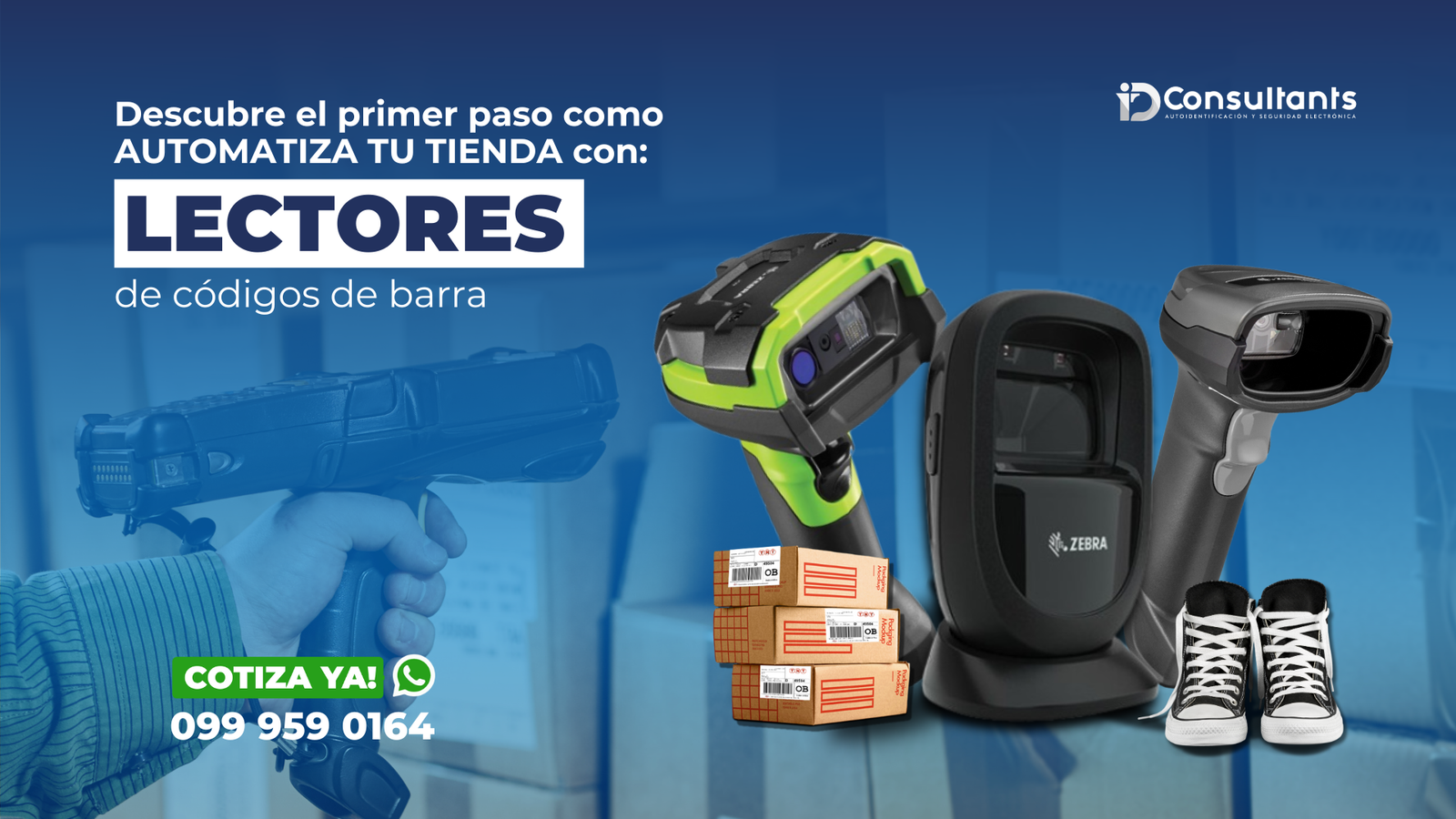 Lector de Código de Barras Zebra: ¡Automatiza tu negocio ya!
